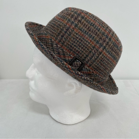 Pendleton | Accessories | Vintage Pendleton Virgin Wool Tweed Fedora Hat Mens 7 | Poshmark